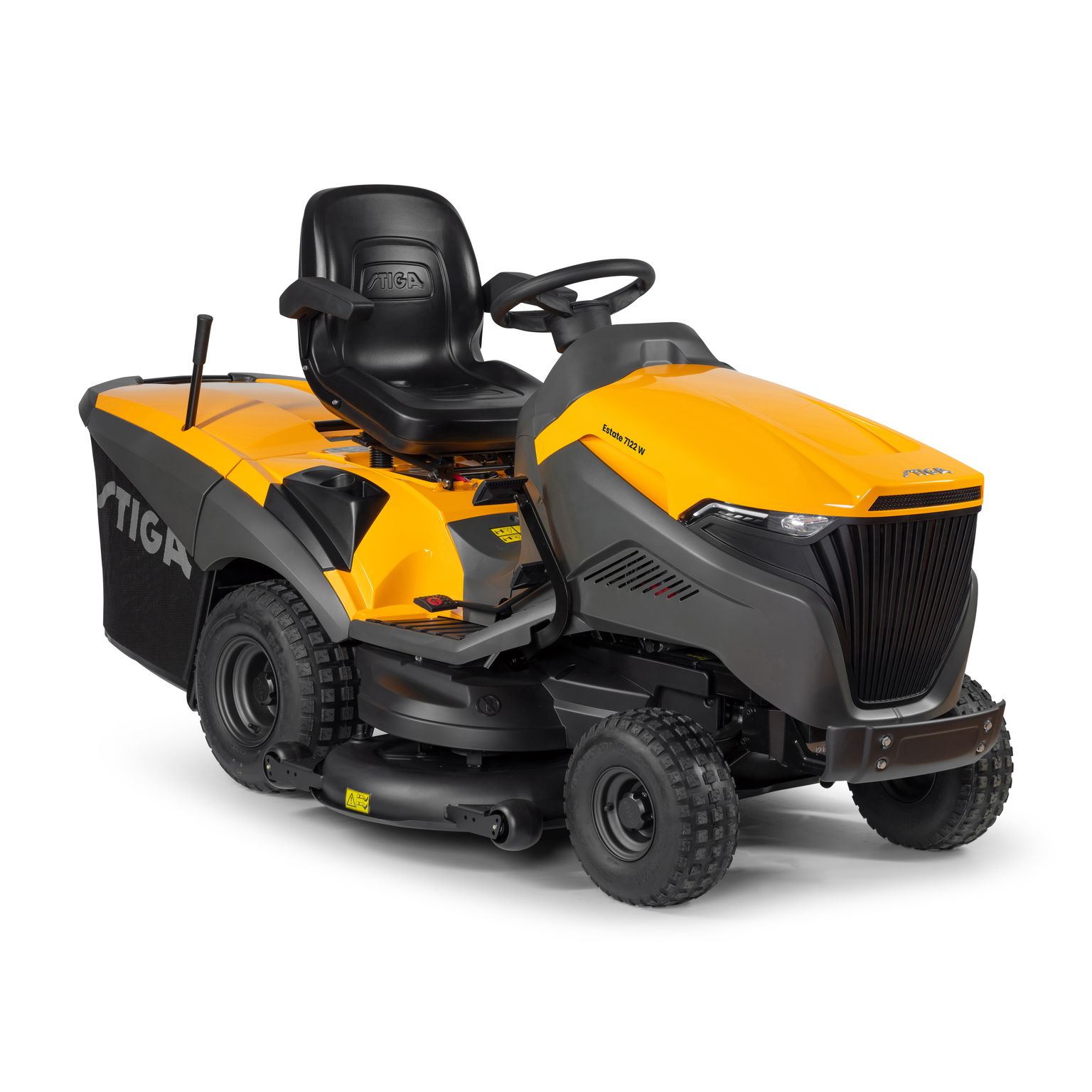 STIGA Estate 7122 W Twin Cylinder Lawn Tractor 122cm/48" Cut - Talke Mowers